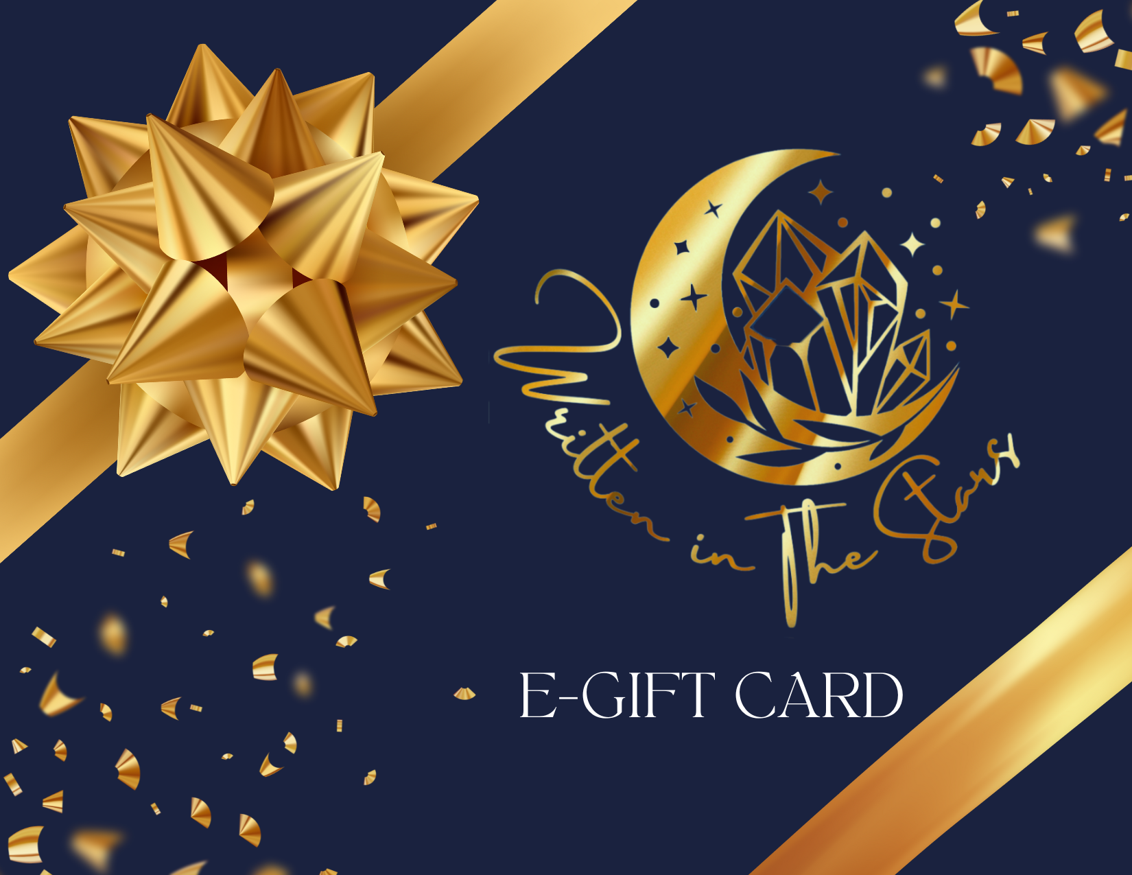 E-Gift Card – Written in the Stars